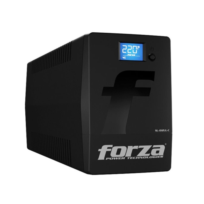 UPS inteligente Forza, 800VA, 480W, LCD táctil, torre compacta, 120V